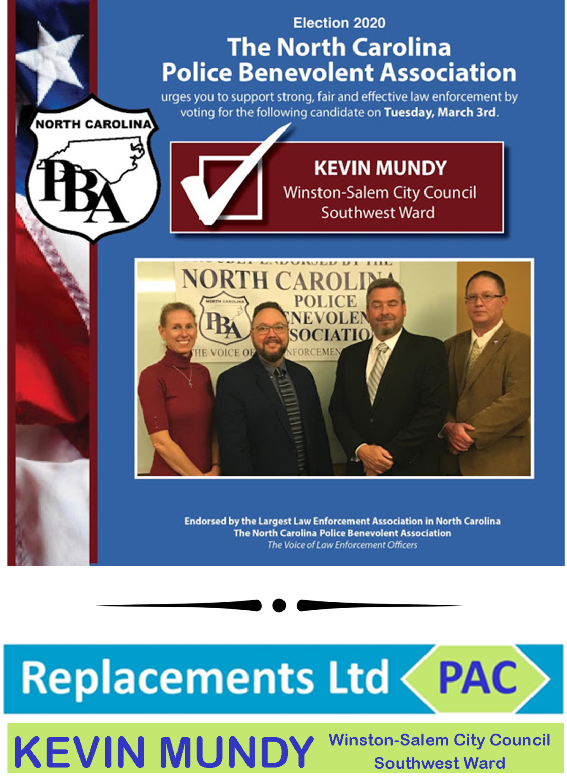 Endorsements & Media – KEVIN MUNDY for City Council